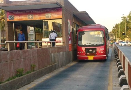 Bus Stop Surat India