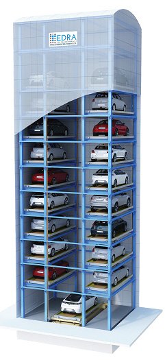 Tower type Parking System - TrafficInfraTech Magazine